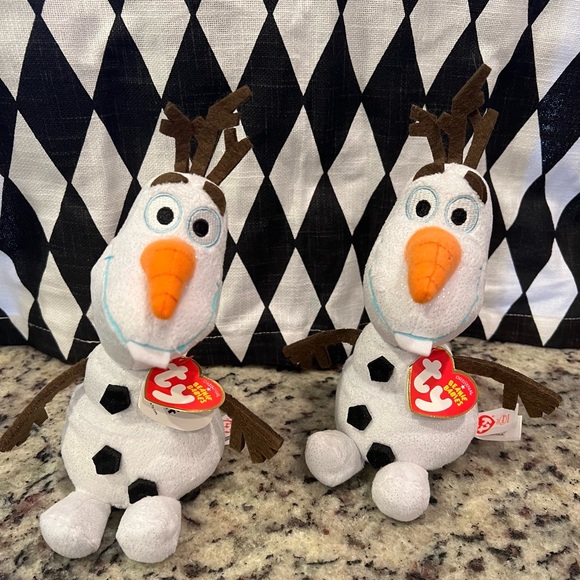 Toys | Olaf From Frozen Two Ty Disney Plush Beanie Baby From 214 New ...